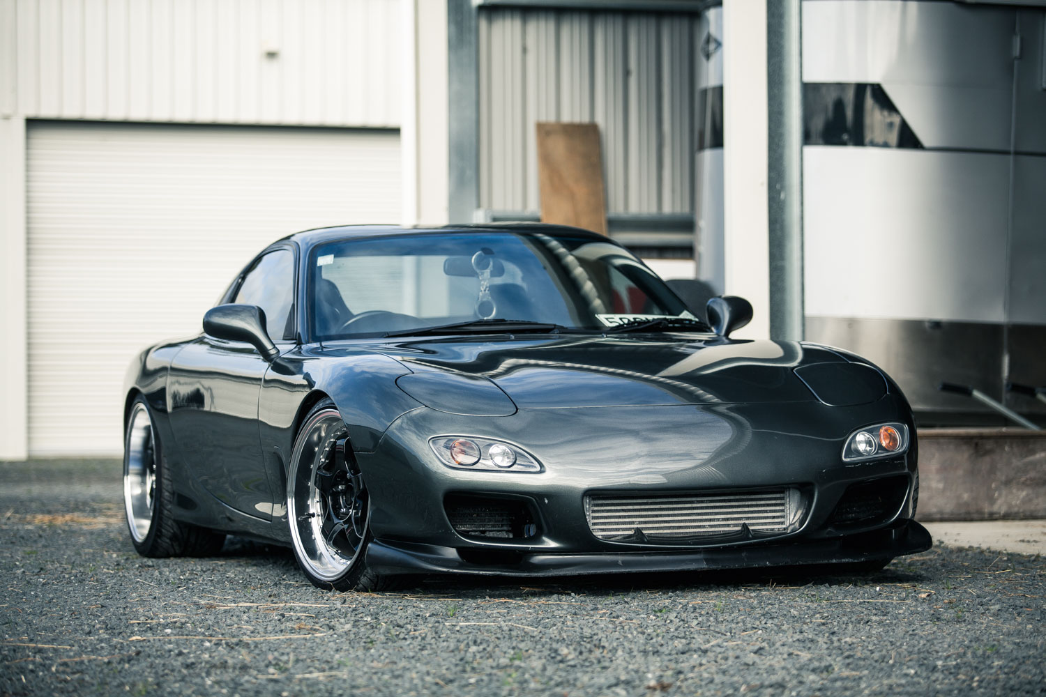 50 shades of grey: Tara Campbell's 1996 Mazda RX-7 (FD3S) | NZ ...