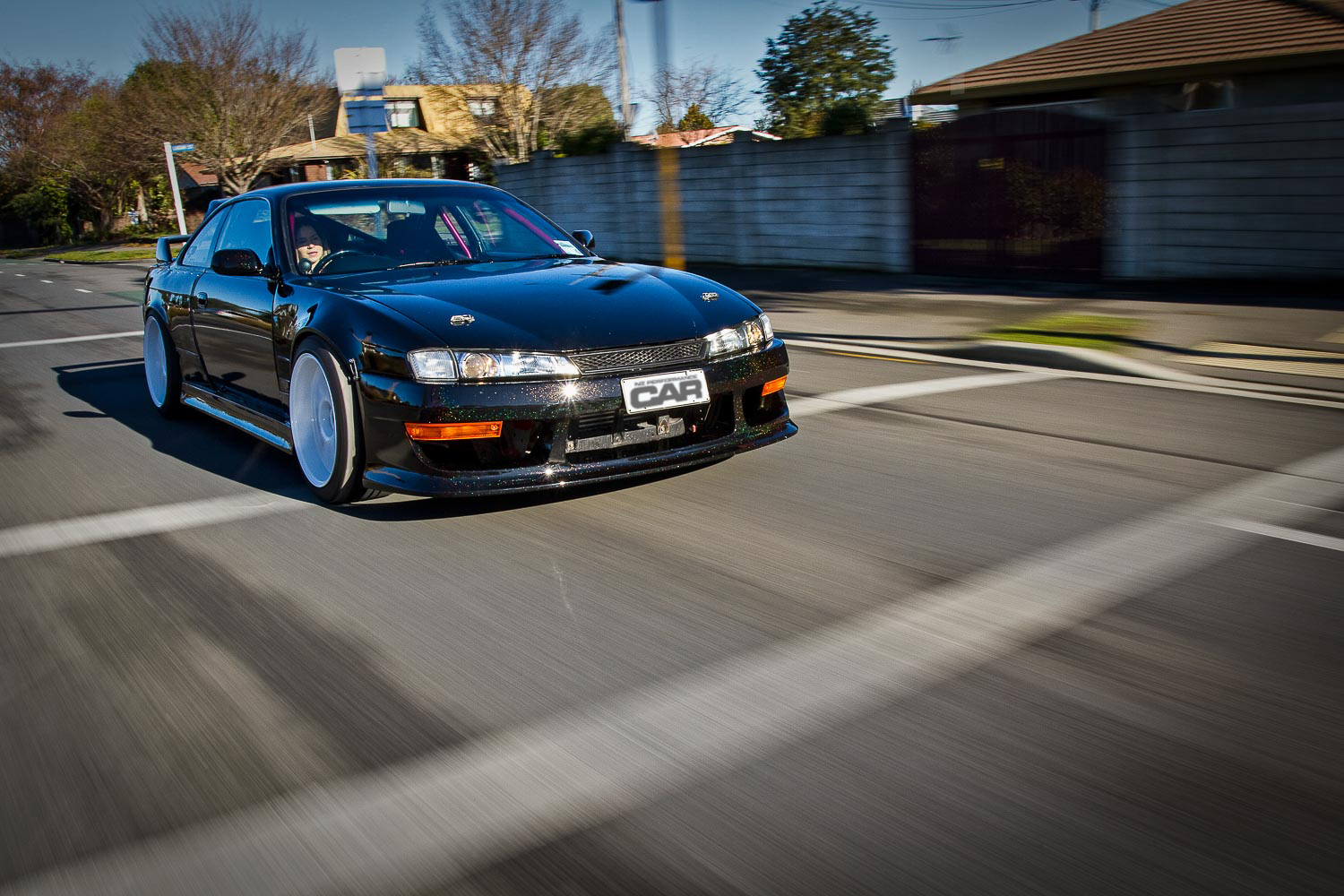 Spanners and sparkles: Latisha Louise's S14 | NZ Performance Car
