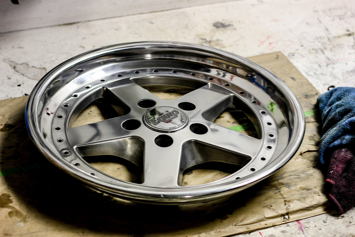 Weekend workshop: refurbing three-piece wheels | NZ Performance Car