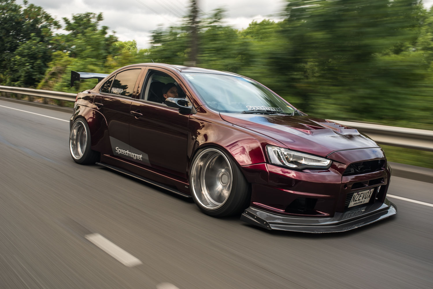 Mack daddy: bagged and bodied Evo X | NZ Performance Car