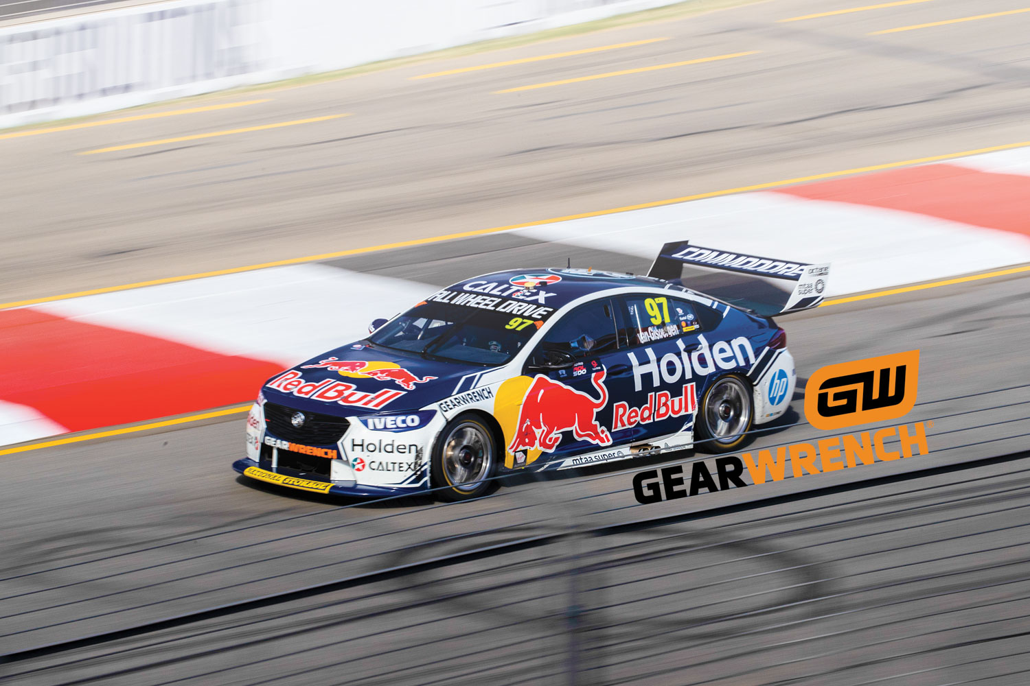 WIN Triple Eight Red Bull Holden Racing hot laps with Gearwrench! | NZ ...
