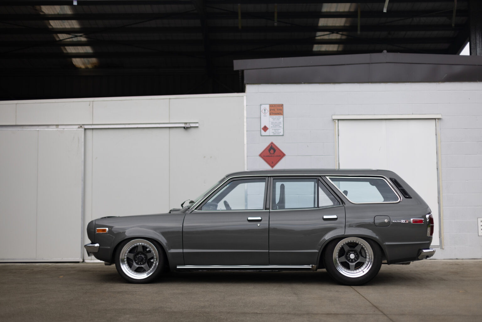 Three Deep - Mazda RX3 3 Rotor | NZ Performance Car