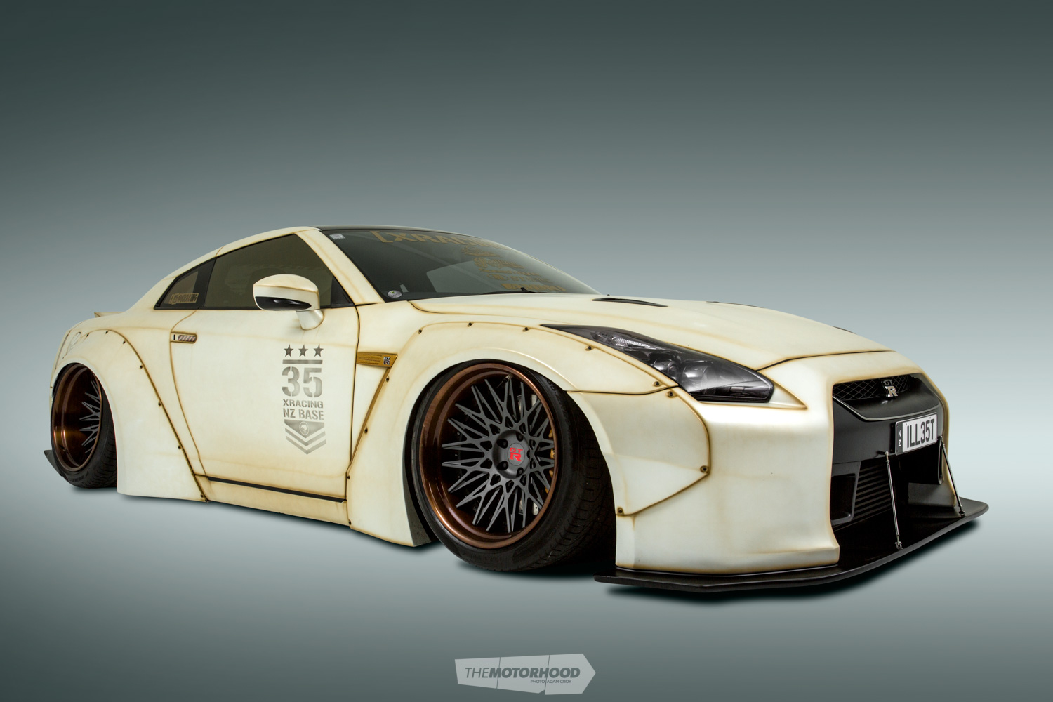 The King's New Whip: GT-R ready for war - Widebody R35 GT-R | NZ ...