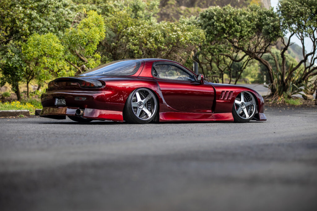 Pure Ecstasy - Widebody & Bagged Mazda RX-7 (FD3S) | NZ Performance Car